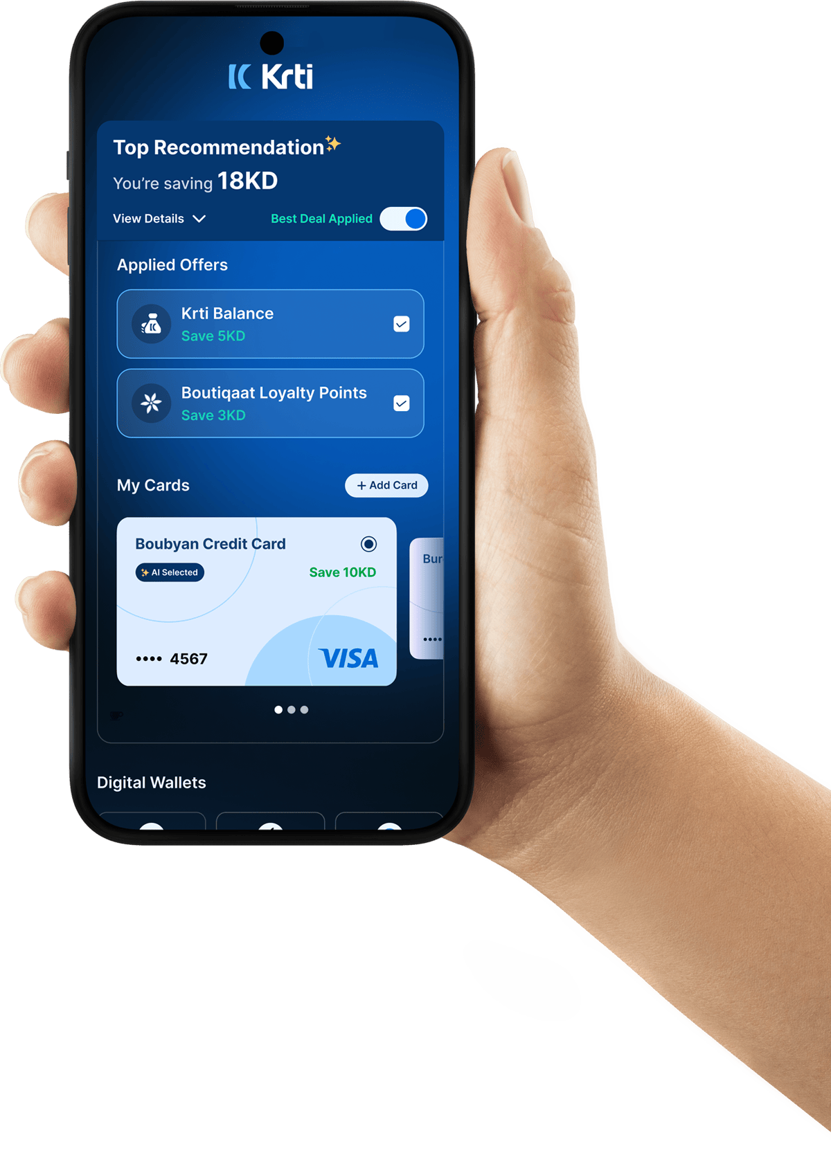 Krti – Turn every transaction in to growth.